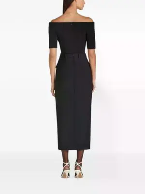 VIOLANTE NESSI Adassa Button-down Midi Skirt