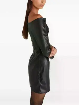 VIOLANTE NESSI Marino Off-the-shoulder Mini Dress