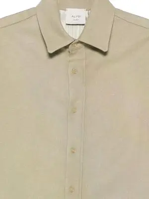ALYSI Button-fastening Long-sleeve Shirt