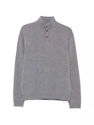 DANIELE FIESOLI Button-fastening Perkins Sweater - Grey