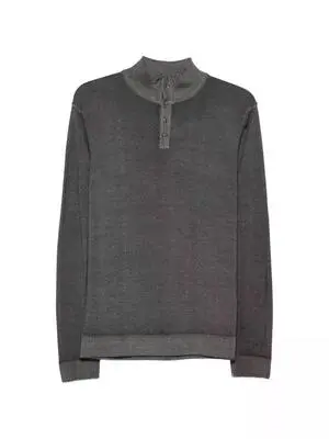 DANIELE FIESOLI Button-fastening Knit - Grey