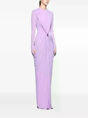 CHATS BY C.DAM Zayra Ruched Maxi Dress
