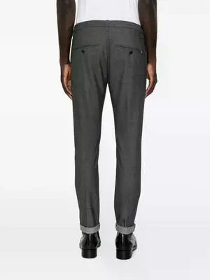 DONDUP Slim-fit Trousers With Turned-up Cuffs