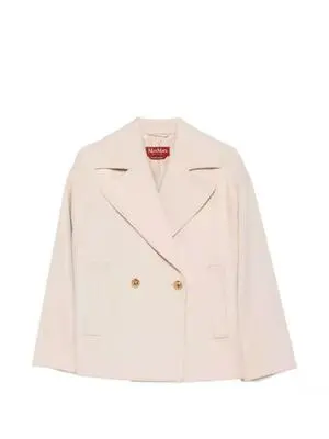 Max Mara Double Breasted Long Sleeve Jacket