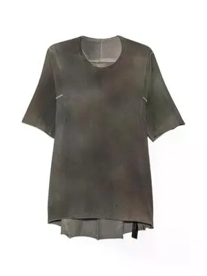 ISAAC SELLAM EXPERIENCE Exposed-seam T-shirt - Grey