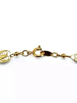 MADISON Filigree Leaf-link Necklace