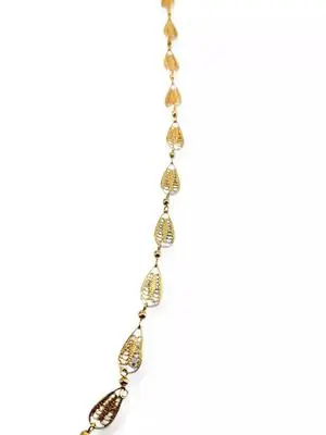 MADISON Filigree Leaf-link Necklace