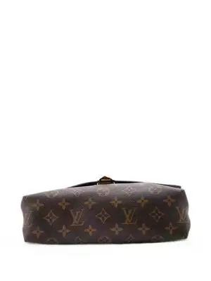 LOUIS VUITTON Saint Placide Monogram Canvas Shoulder Bag - Red