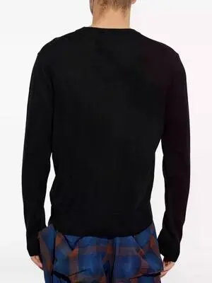VIVIENNE WESTWOOD Orb-embroidered Wool Sweater