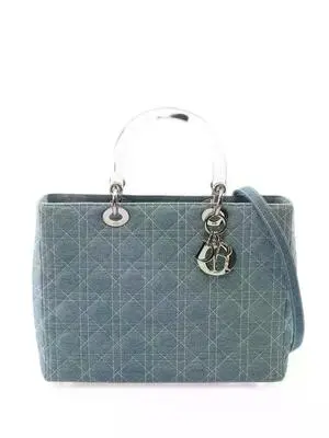 Dior Lady Satchel - Blue