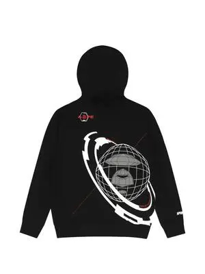 AAPE BY *A BATHING APE Moonface Logo-print Hoodie