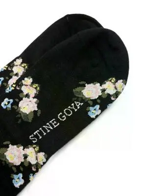 Stine Goya Floral-intarsia Socks