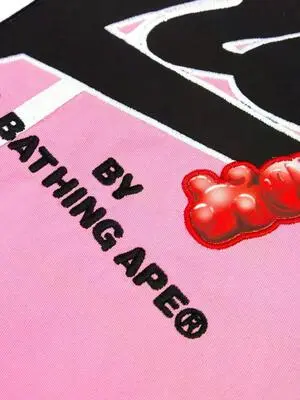 AAPE BY *A BATHING APE Embroidered Baseball Shirt
