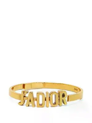 Dior J'adior Logo Bangle - Gold