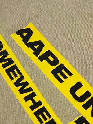 AAPE BY *A BATHING APE Moonface Graphic-print T-shirt
