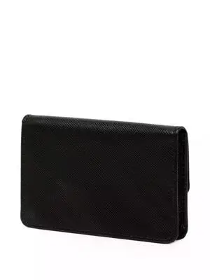 Prada 2010-2026 Saffiano Card Holder - Black