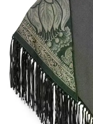 PIERRE-LOUIS MASCIA Pancake Fringed Floral-print Shawl