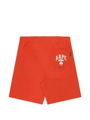 AAPE BY *A BATHING APE Moonface Patch Logo-embossed Shorts