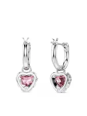 SWAROVSKI Chroma Heart-charm Earrings