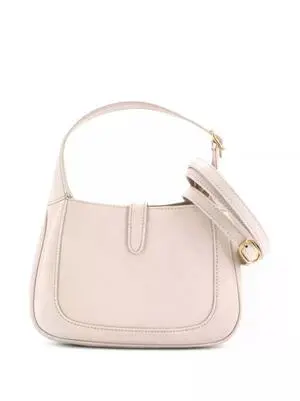 Gucci Jackie 1961 Leather Mini Hobo Bag - White
