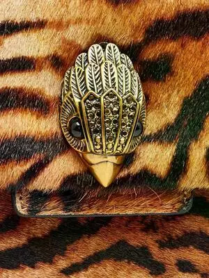 Kurt Geiger Kensington Tiger-print Shoulder Bag