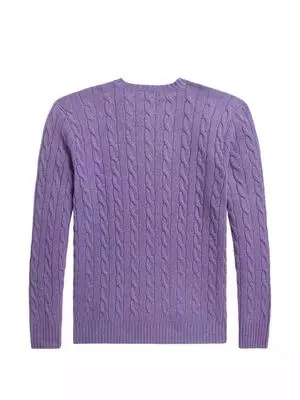 Polo Ralph Lauren Cable-knit Sweater - Purple