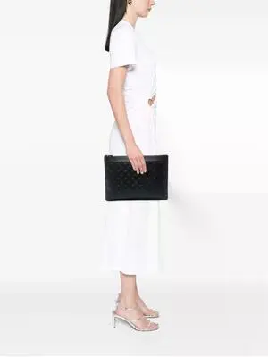 LOUIS VUITTON Monogram Shadow Discovery Pochette Clutch Bag