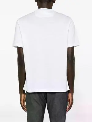 Brioni Logo-embroidered T-shirt