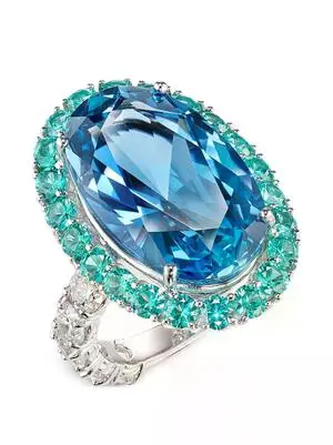 ANABELA CHAN Ocean Paraiba Multi-stones Ring