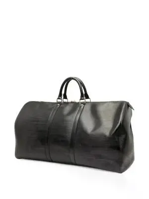 LOUIS VUITTON Epi Keepall 55 Travel Bag - Black