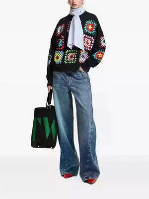 Essentiel Antwerp Sequin-embellished Crewneck Sweatshirt