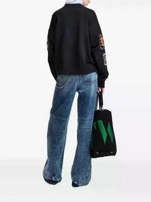 Essentiel Antwerp Sequin-embellished Crewneck Sweatshirt