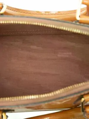 LOUIS VUITTON 2013 Monogram Vernis Alma Bb Satchel