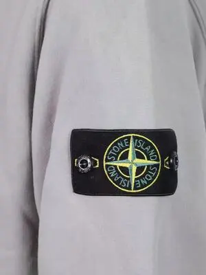 Stone Island Brushed Organic Cotton Fleece Track Jacket