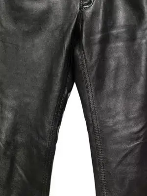 Helmut Lang 2000s Leather Trousers