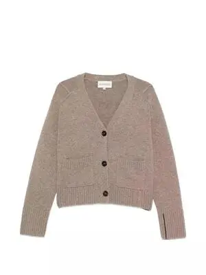 Eric Bompard V-neck Patch-pocket Cardigan