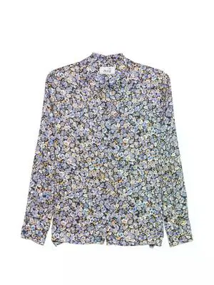NIU Floral-print Long-sleeve Shirt