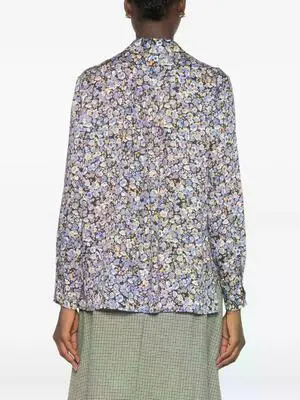 NIU Floral-print Long-sleeve Shirt
