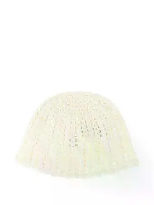 THE GARMENT The Garment Andalusia Crochet Beanie Neutrals