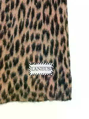 LANEUS Leopard-print Scarves