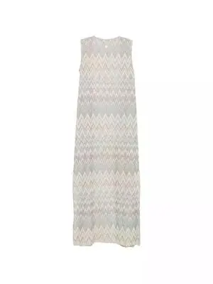 IU RITA MENNOIA Zigzag-knit Cover-up