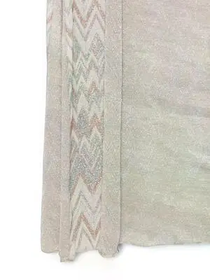IU RITA MENNOIA Zigzag-knit Cover-up