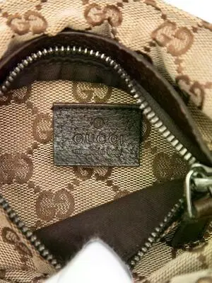 Gucci 2000-2015 Gg Canvas Double Pocket Belt Bag - Neutrals