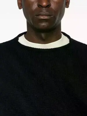 THE ROW Markhim Ribbed Knit Crewneck Sweater