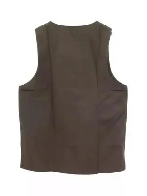 Hermès Sleeveless Cotton Top
