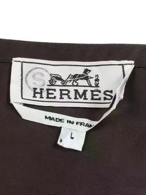 Hermès Sleeveless Cotton Top