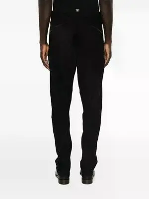 ISAAC SELLAM EXPERIENCE Panelled Slim-fit Trousers