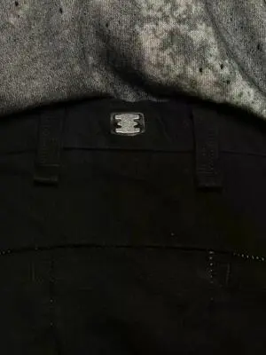 ISAAC SELLAM EXPERIENCE Panelled Slim-fit Trousers