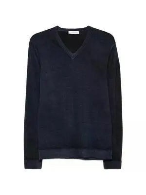 DANIELE FIESOLI V-neck Sweater - Blue