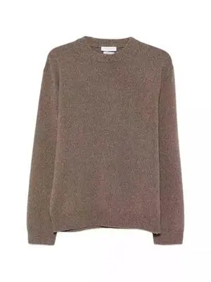 DANIELE FIESOLI Crew-neck Knitted Sweater - Brown